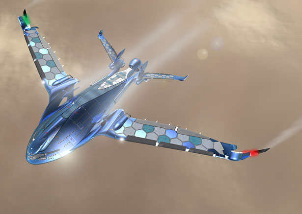 Progress Eagle, a Triple-Decker Solar-Powered Airplane Concept - The ...